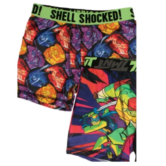 Nickelodeon | Bottoms | Teenage Mutant Ninja Turtles Boys Boxer Brief ...